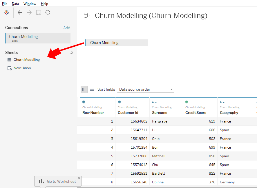 Connect Tableau To An Excel File THE Stephane ANDRE