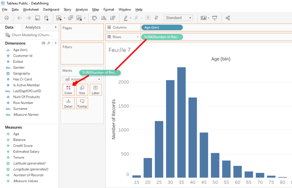 Create Bins and View Distributions • Stephane Andre